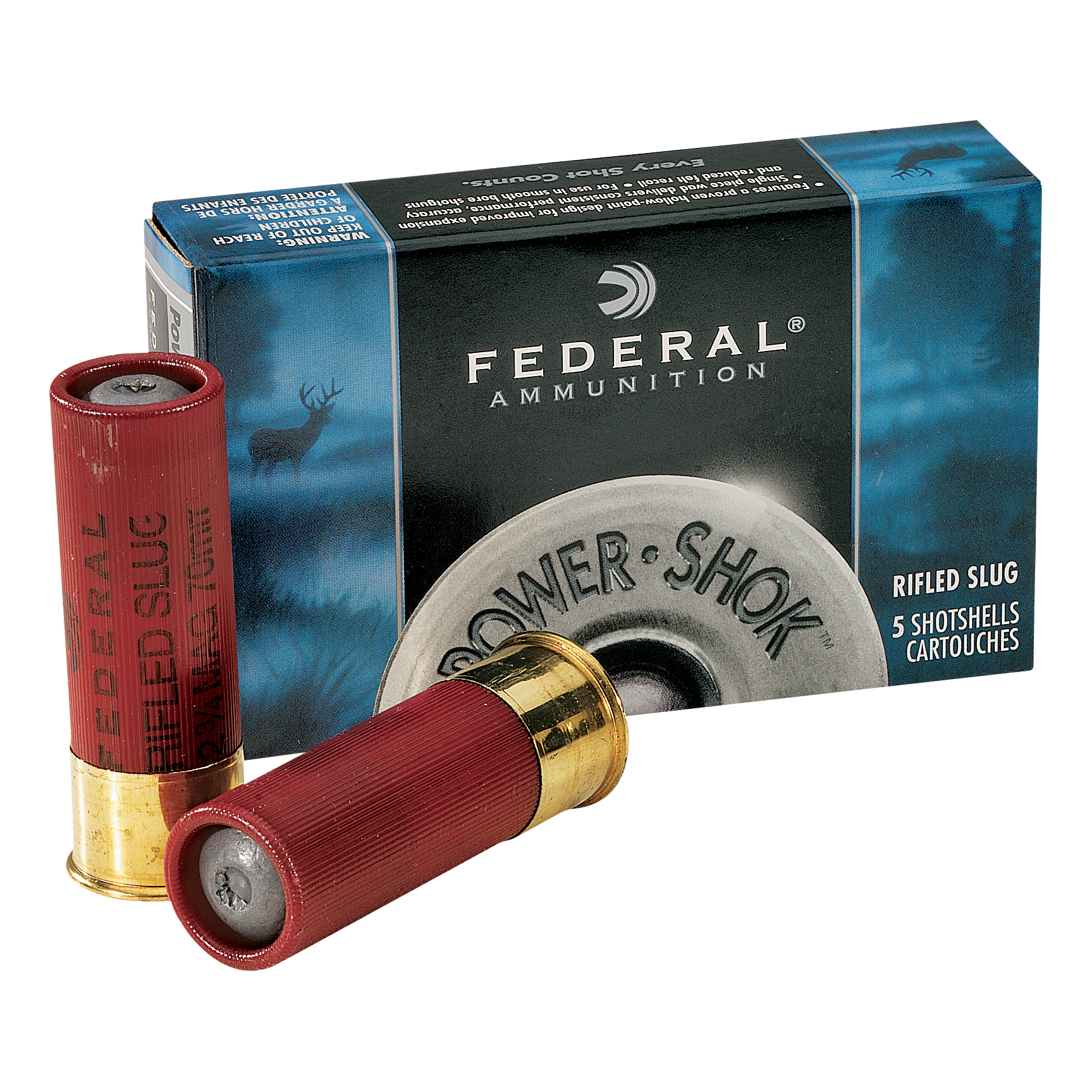 Federal® Power Shok Shotgun Slugs - 12 Gauge | Bass Pro Shops Canada